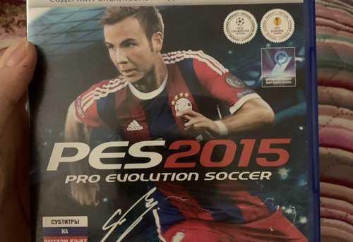 Диск PES 2015 для PS4