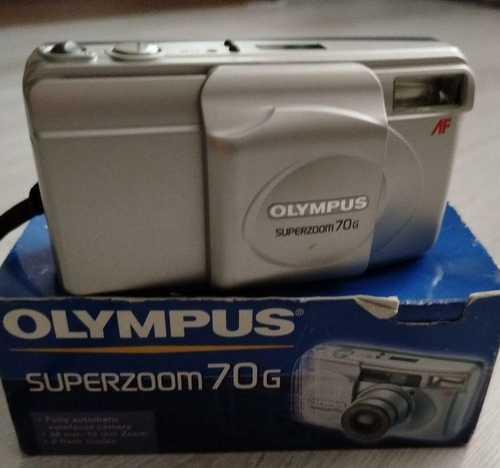 Пленочный фотоаппарат olympus superzoom 70g