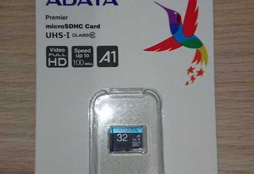 Карта памяти MicroSD 32gb Adata