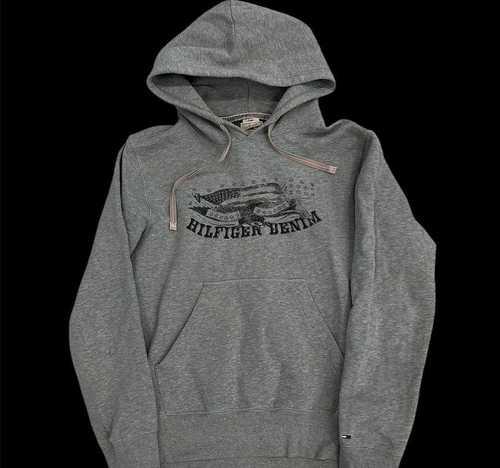 Худи Tommy hilfiger винтаж деним
