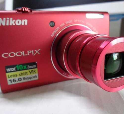 Nikon coolpix S6200 Black