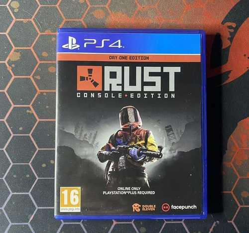 Rust ps4 диск