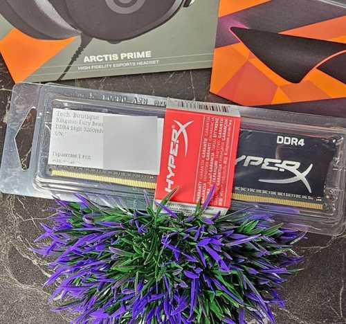 Оперативная память Kingston HyperX fury Black 16gb