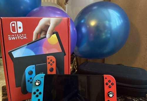 Nintendo Switch Oled с играми (не прошитая) +256 g