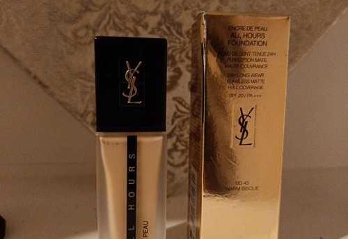 YSL тон новый all hours encre DE peau BD45