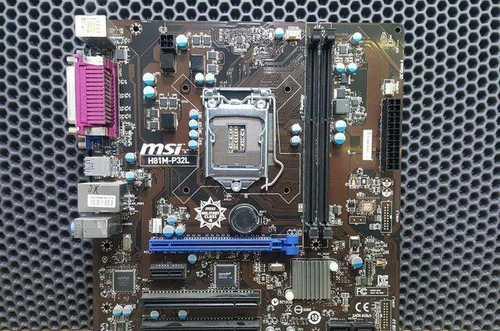Плата s1150 MSI H81M-P32L (Intel H81)(DDR3)