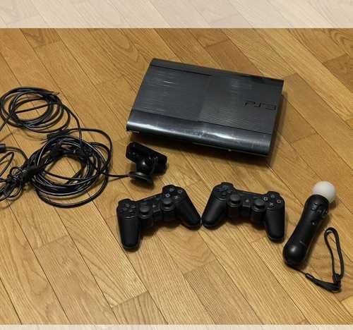 Прошитая Sony playstation 3 super slim 500gb