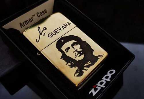 Зажигалка zippo с гравировкой Чегевара-Che Guevara