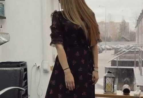Платье zara women premium denim collection