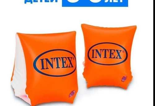 Нарукавники надувные детские для плавания intex