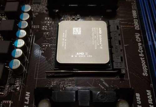 Материнская плата с процессором AMD