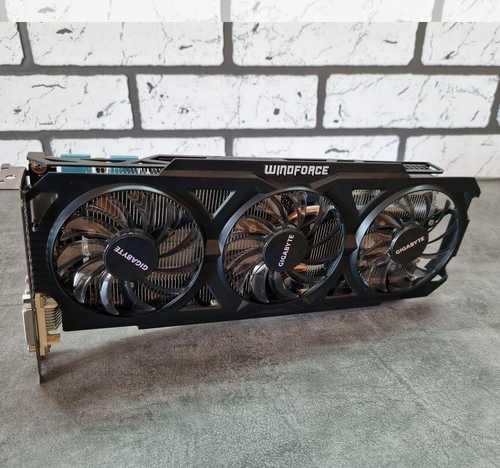 Видеокарта Gigabyte GeForce GTX 760 WindForce 2Gb