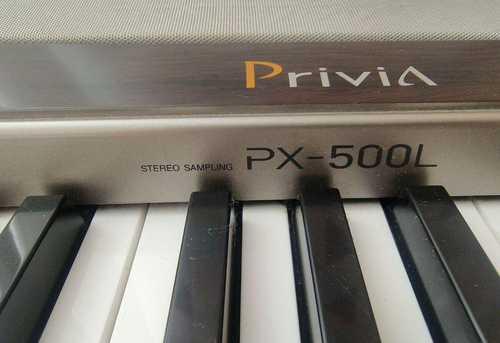 Электронное пианино casio Privia px500l