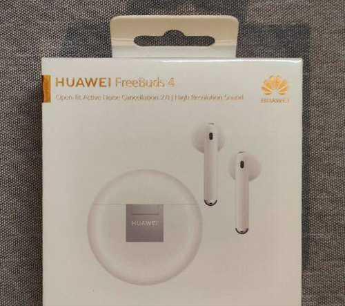 Huawei Freebuds 4 TWS, новые, белые