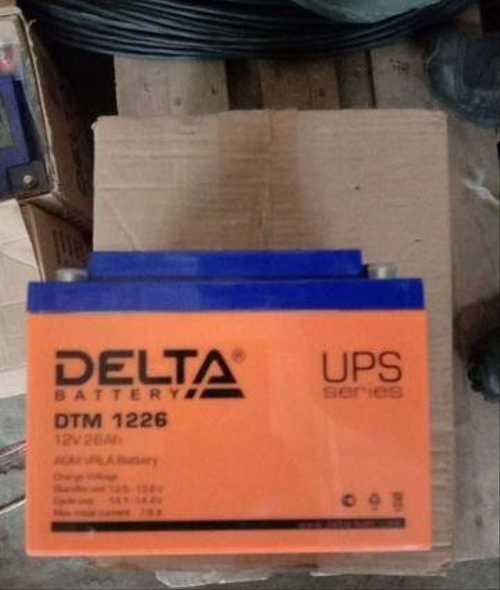 Аккумулятор delta 1226