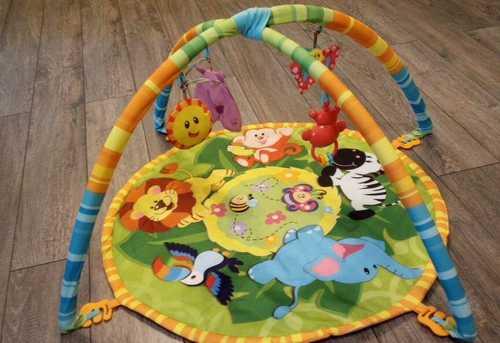 Развивающий коврик для малышей Jungle Pals Playmat