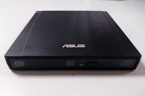 Asus DVD-RW привод внешний черный тонкий USB 2.0