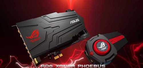 Asus ROG Xonar Phoebus 7.1, PCI-E, 24 бит/192 кГц