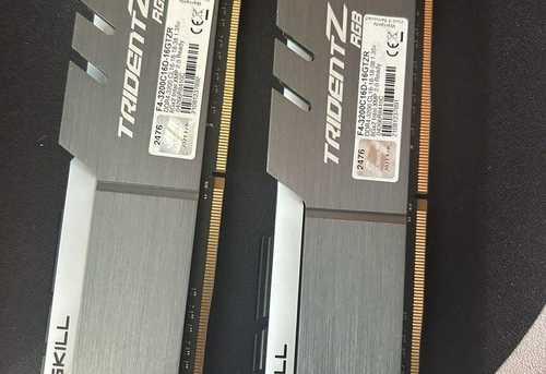 Память DDR4 G.skill trident Z RGB 16GB