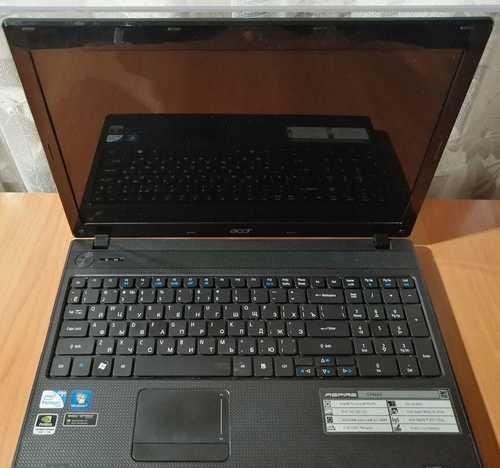 Acer 5742G Core i3 /4Gb/SSD120Gb /Radeon HD 5470