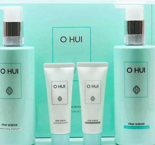 O HUI Clear Science moisturizing шампунь и кондиц