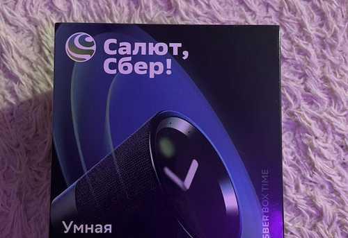 Умная колонка sber box time