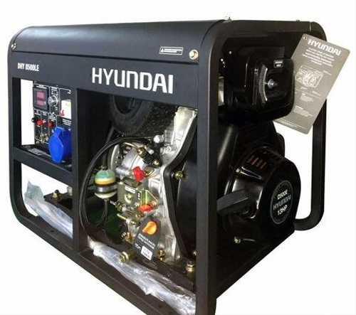 Дизельный электрогенератор Hyundai DHY 8500LE