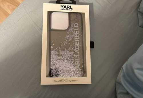Чехол на iPhone 14 pro max karl lagerfeld