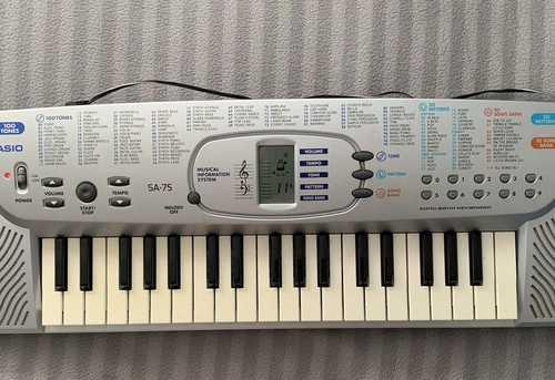 Синтезатор casio sa-75