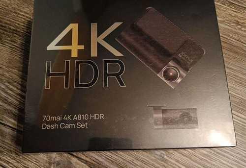 70 mai 4K A810 HDR Dash Cam Set