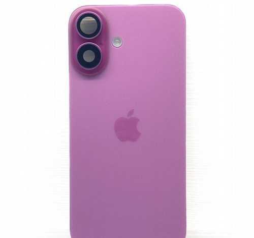 Задняя крышка iPhone 16 Pink Розовый