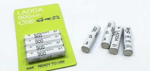 Аккамуляторные батарейки ladda ладда IKEA