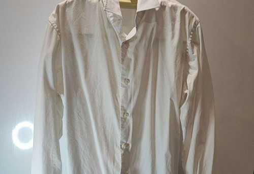 Мужская рубашка 48 р. Белая Uniqlo