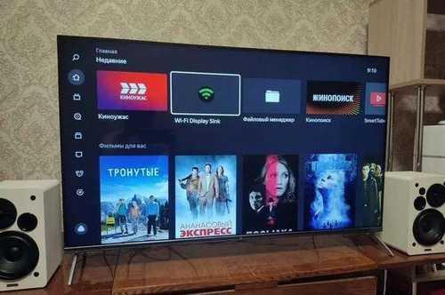 Телевизор 4K Smart Tv новый с Алисой голосовой