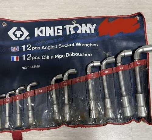 Набор торцевых Г образных ключей king tony 1812mr