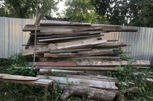 Доски старые на дрова