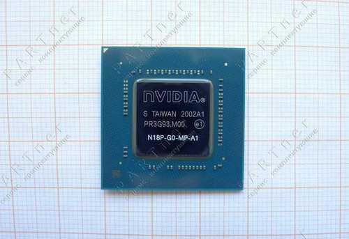 Видеочип BGA Nvidia GeForce N18P-G0-MP-A1 GTX1650T