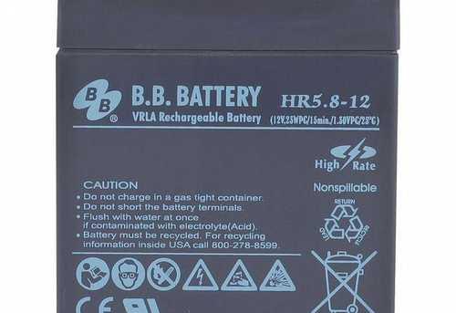 Аккумулятор B.B. Battery HR 5,8-12