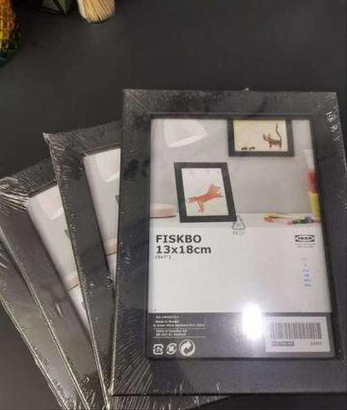 Рамка для фото IKEA fiskbo 13x15 черный