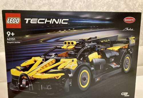 Новый Lego Technic 42151 Бугатти Болид