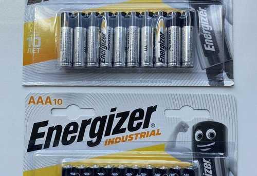 Батарейки Energizer Industrial AAA-LR03, 10 шт