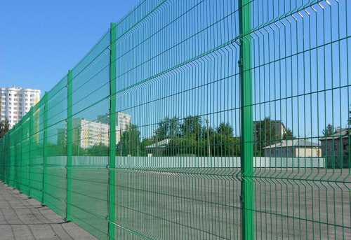 Забор 3D сетка, 3д панель 3х2,4 м., пруток 4 мм