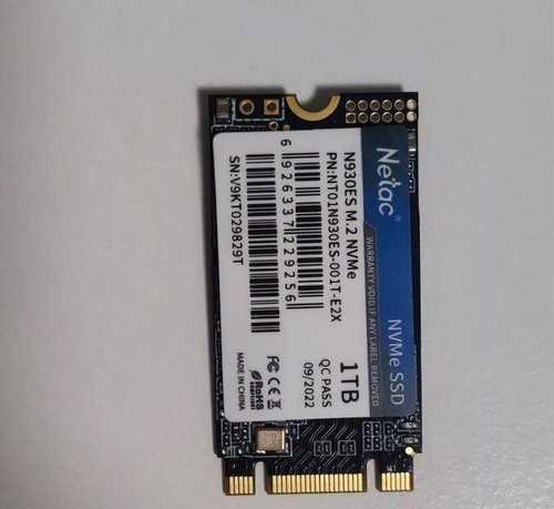 Ssd netac 1 tb nvme m2 | Festima.Ru - Мониторинг объявлений