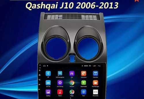 Магнитола дла Nissan Qashqai 2006-13
