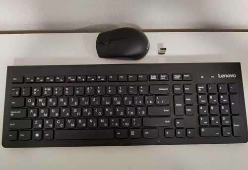 Беспроводная клавиатура и мышь lenovo 500