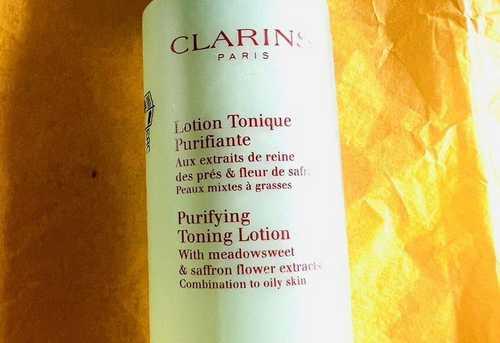 Clarins тоник для комбинированной и жирной кожи