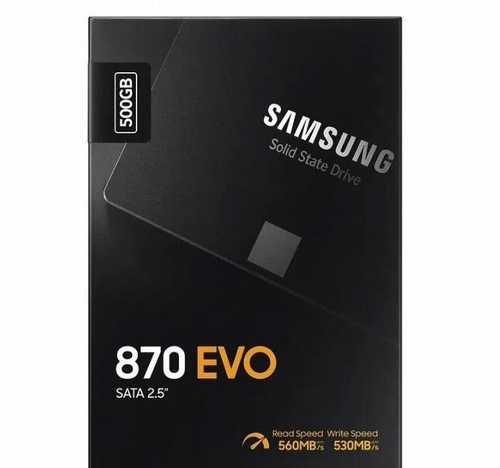 SSD Samsung 870 EVO 500GB 2,5" SATA 560R/530W