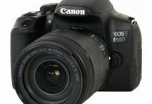 Зеркальный фотоаппарат Canon eos 850d Kit 18-135mm
