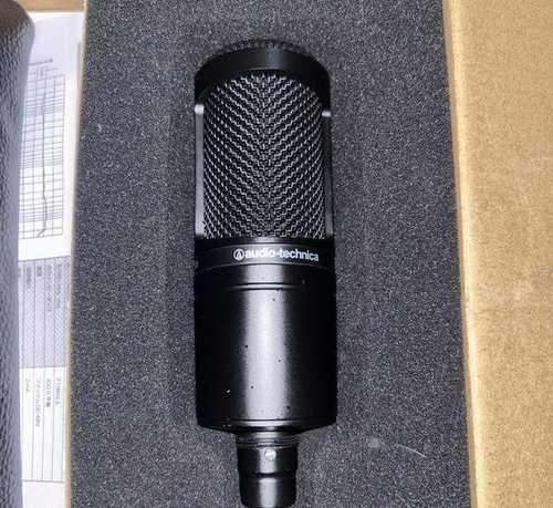 Audio technica AT2020 xlr студийный микрофон