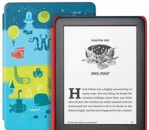 Amazon Kindle 10 + фирменная обложка Космос